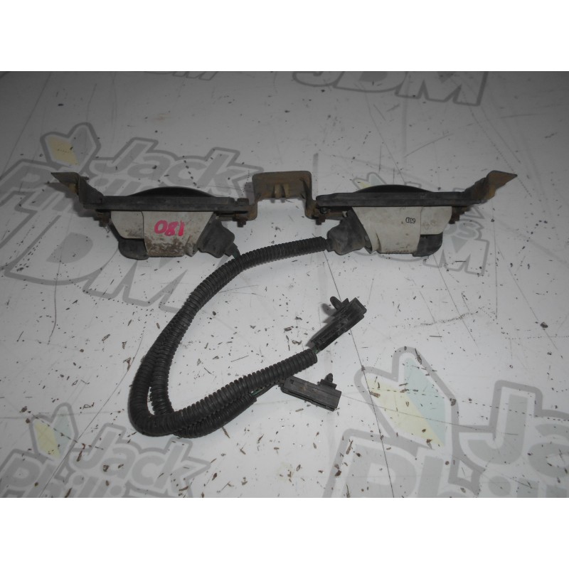 Nissan Silvia S13 180SX Rear Number Plate Lights with Bracket