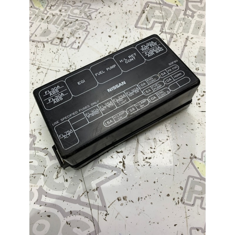 Nissan Silvia S13 180SX Fuse Box Cover 24832 50F80