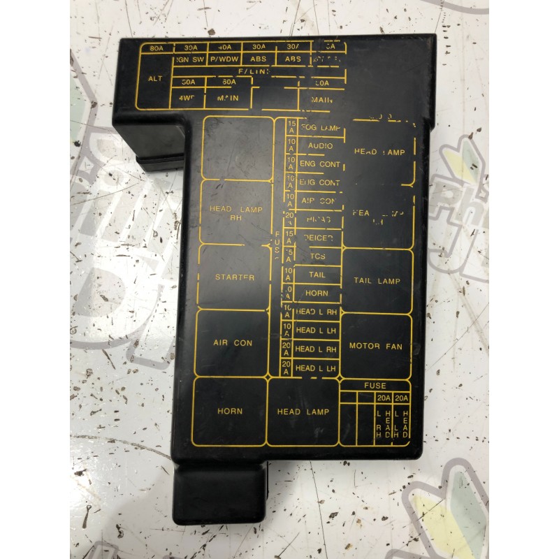 Nissan Skyline R34 GTT Fuse Box Cover AA010